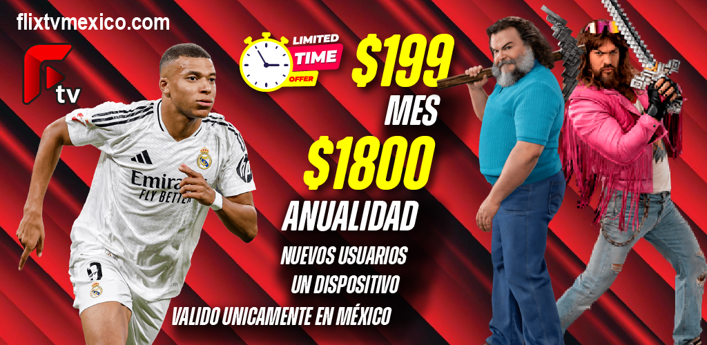 Home | Flix TV México - Plataforma de contenidos de entretenimiento